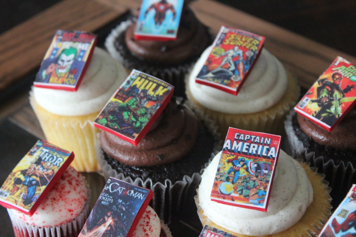 Comic Bookcake Toppercomic Book Cake Toppers 12edible Cake - Etsy