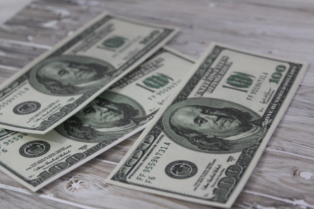 Edible Money 100 Dollar Bill | 4 Edible US Money| 100 Bill, Edible Cake ...