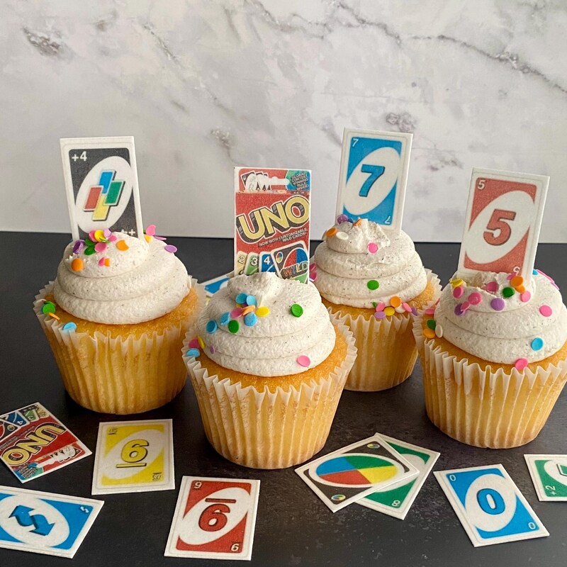 Edible Card Game Toppers - Etsy