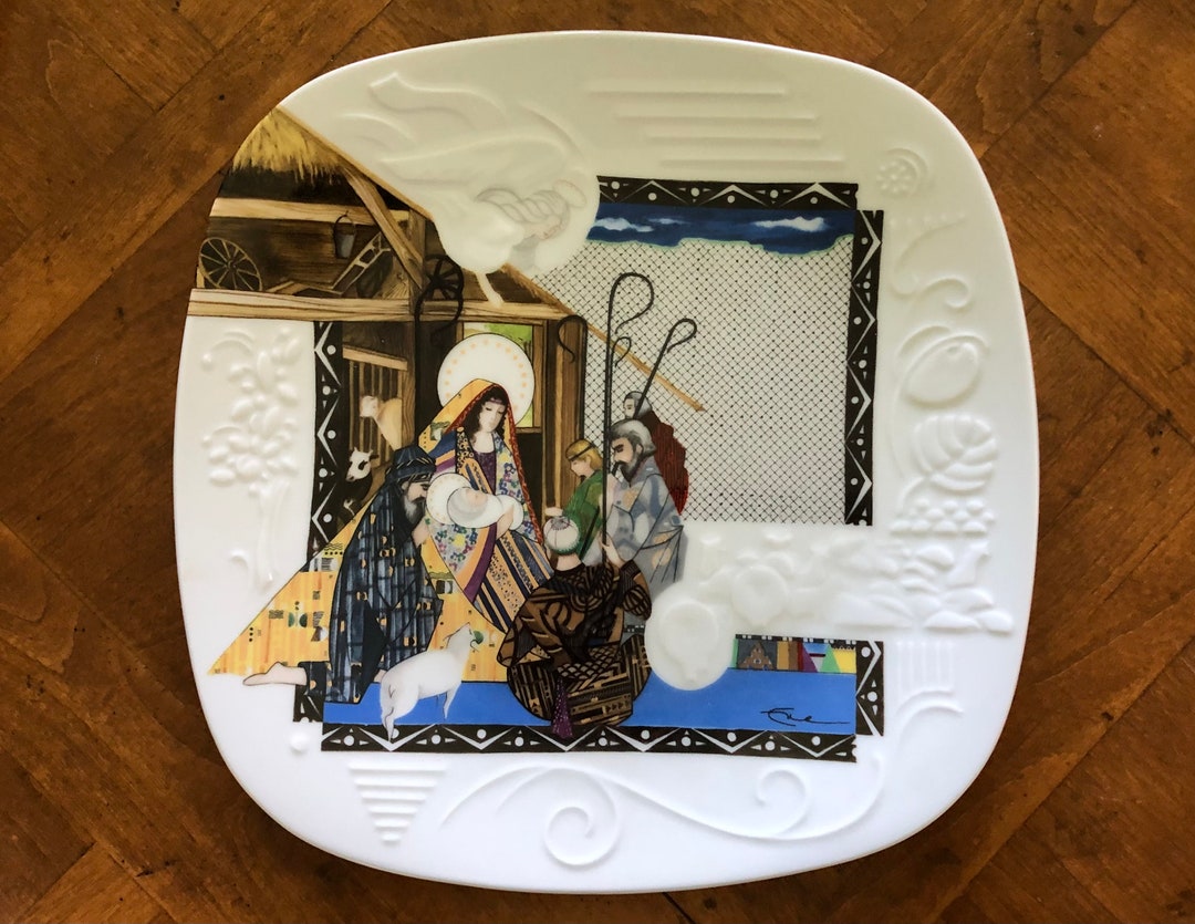 Vintage Collectors Plate, Edwin Knowles Limited Issue “the Story of ...