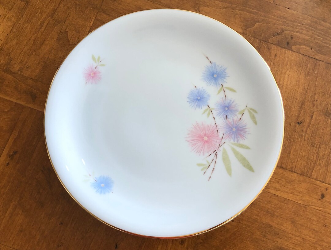 Vintage Zeh Scherzer (pattern 7042) - Set of Four Salad Plates ...