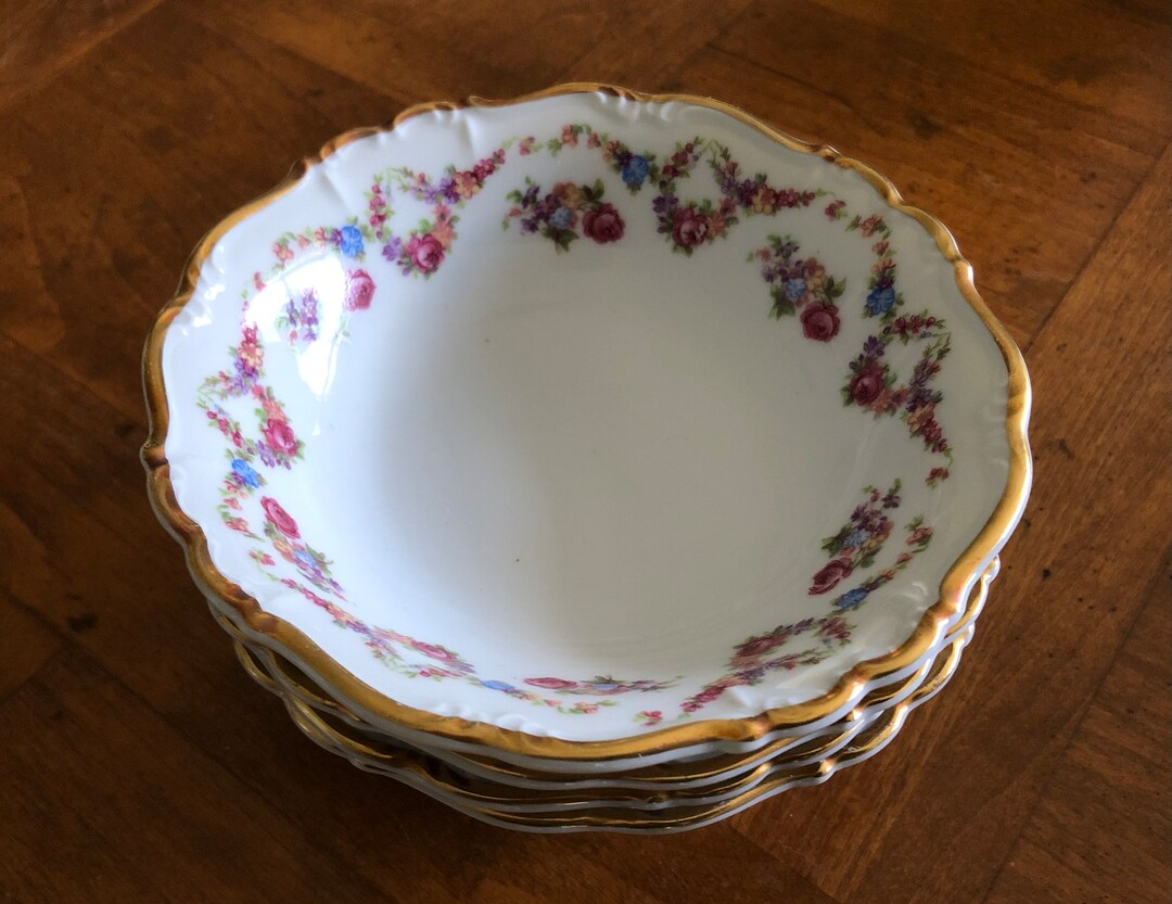 Vintage Edelstein "victoria" - Set of Four Fruit, Dessert or Sauce ...