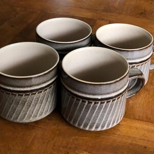 Vintage Denby "sonnet" - Set of Four Small Cups (no Saucers) - Etsy