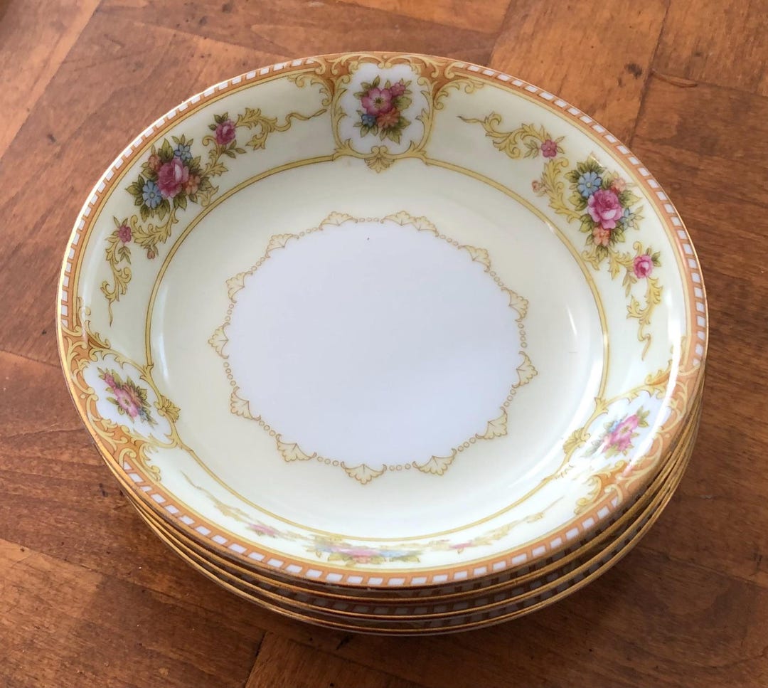 Noritake M "allure" (pattern 3706) - Set of Four Dessert Bowls, Fruit ...