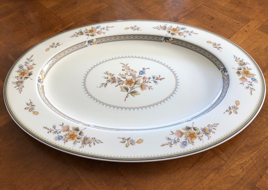 Vintage Mikasa "chippendale" (pattern A1-190) - Large Oval Serving ...