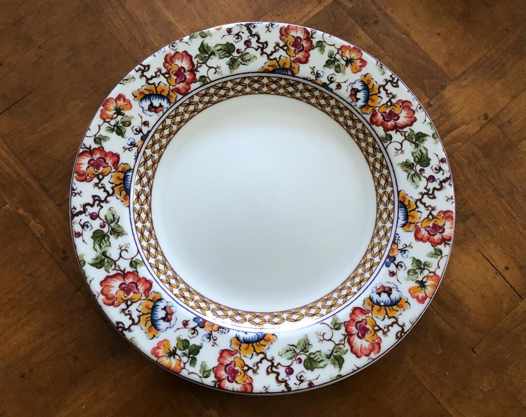 Vintage World Market Pattern WOM35 - Single Dinner Plate, Portuguese ...