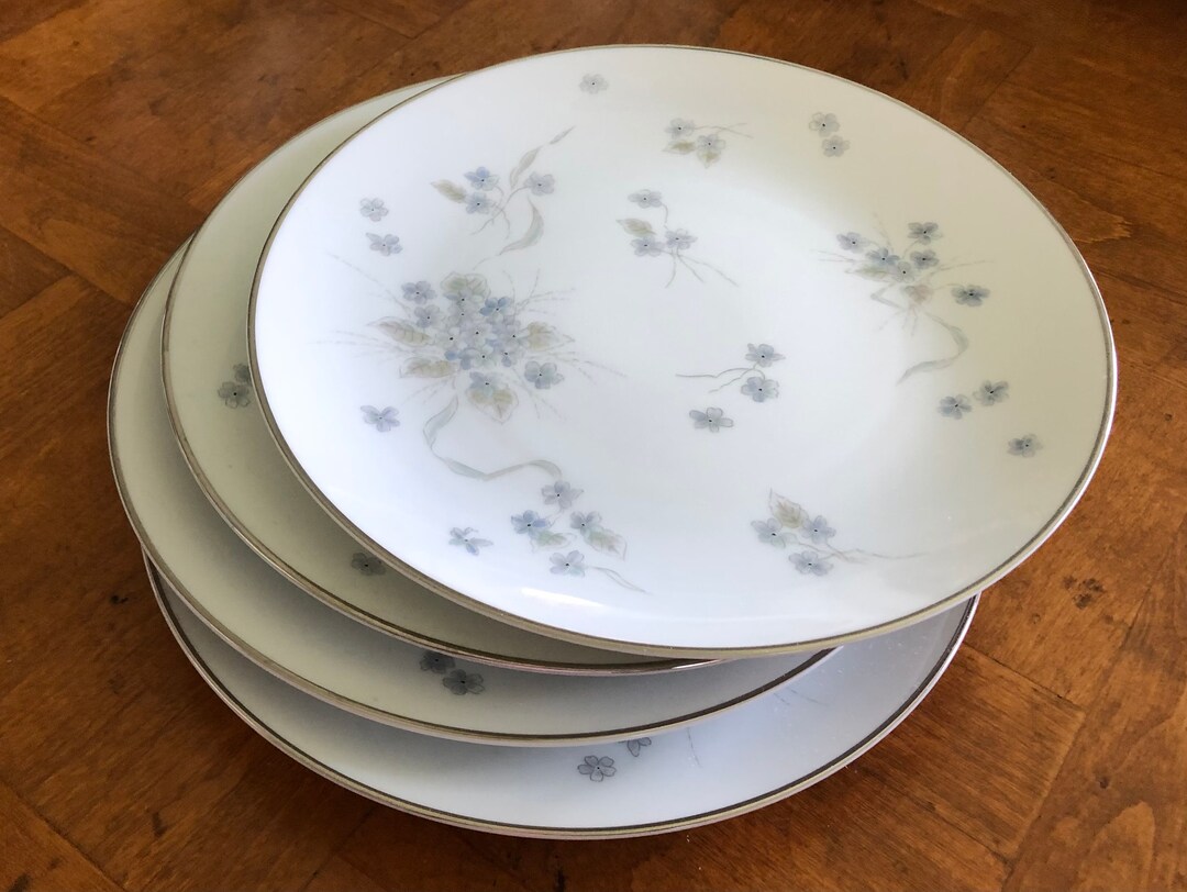 Noritake "suzette" (pattern 5803) - Set of Four Salad Plates - Etsy