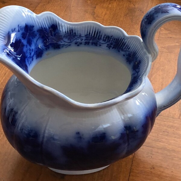 Flow Blue Pitcher - Etsy