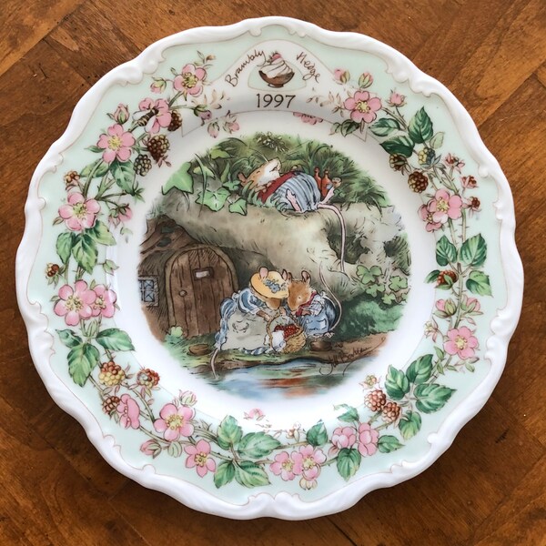 Brambly Hedge Plate - Etsy