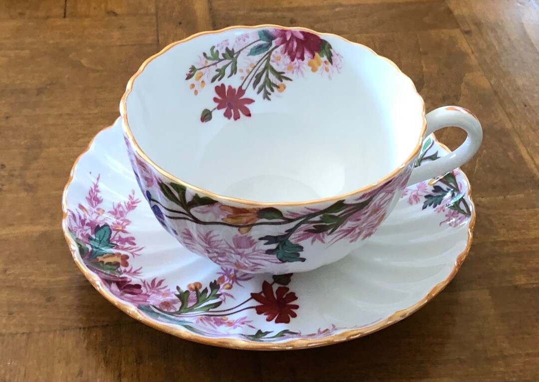 Spode "chelsea Garden" - Single Teacup With Saucer - Etsy