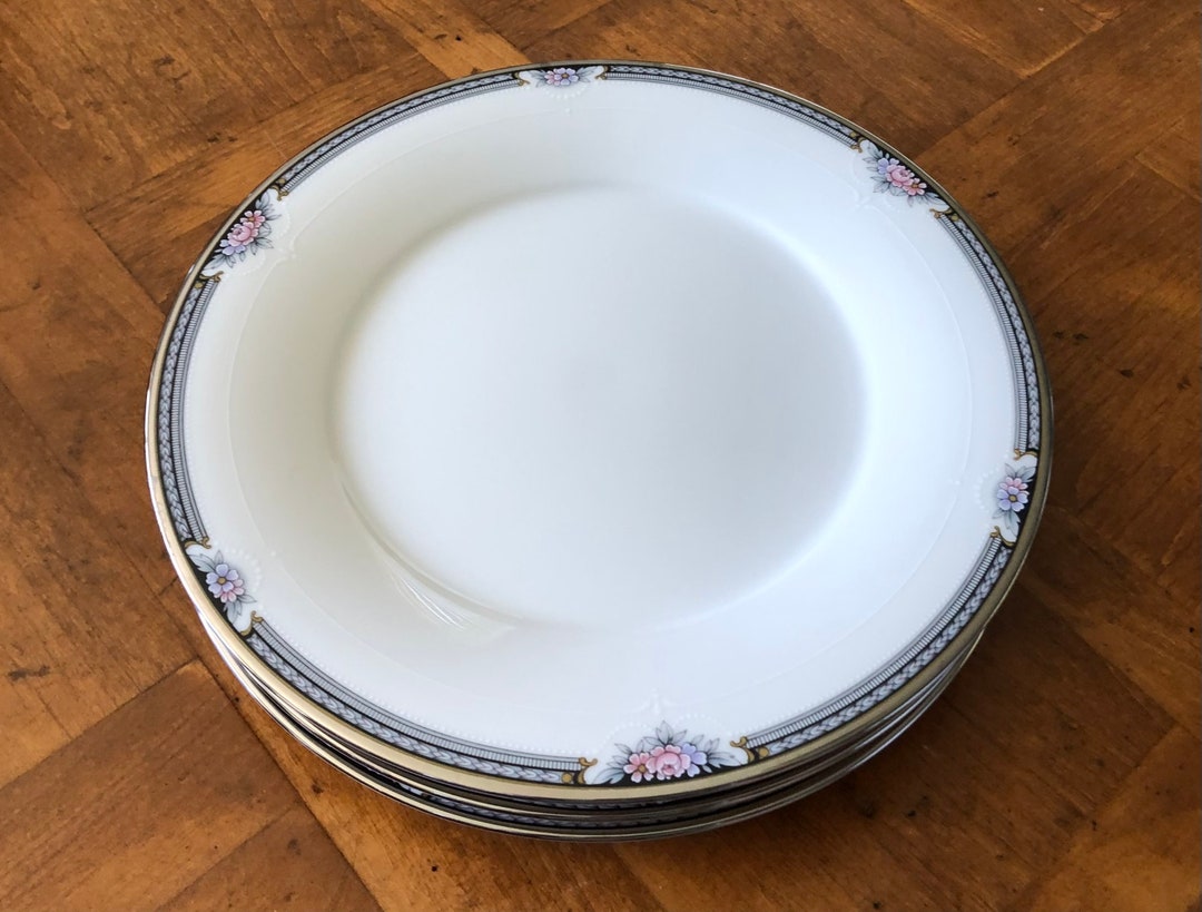 Vintage Noritake China "halifax" (pattern 7729) - Set of Four Salad ...