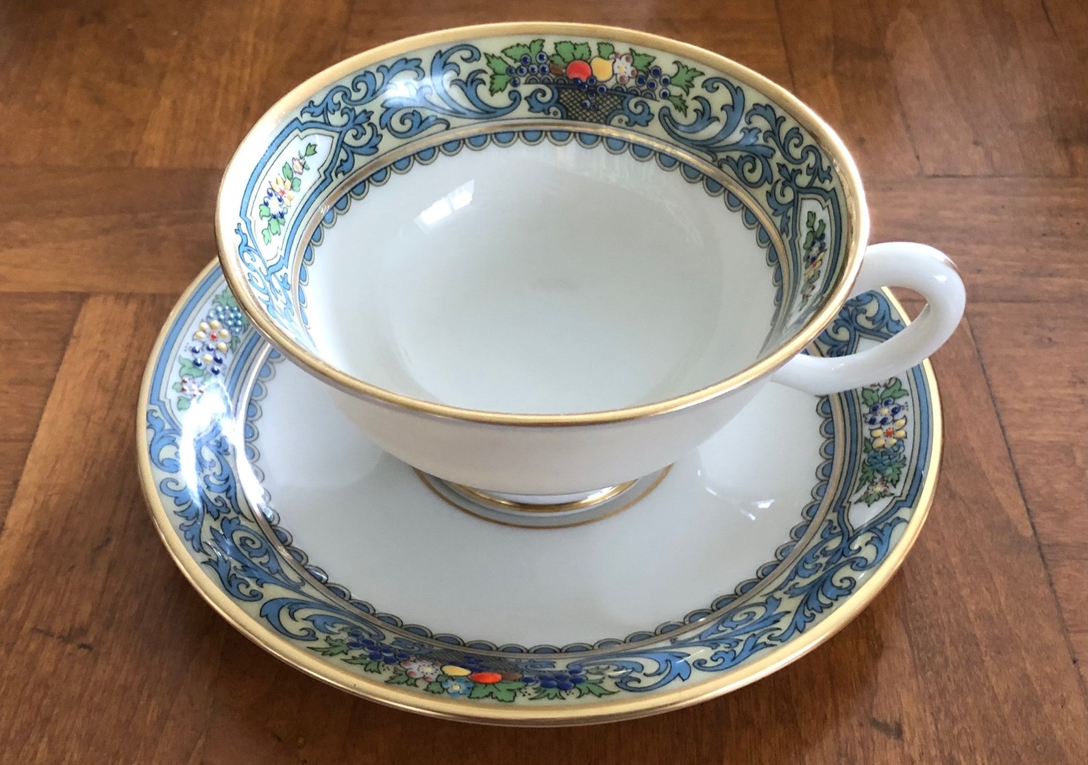 Lenox Presidential China autumn Pattern With Blue - Etsy