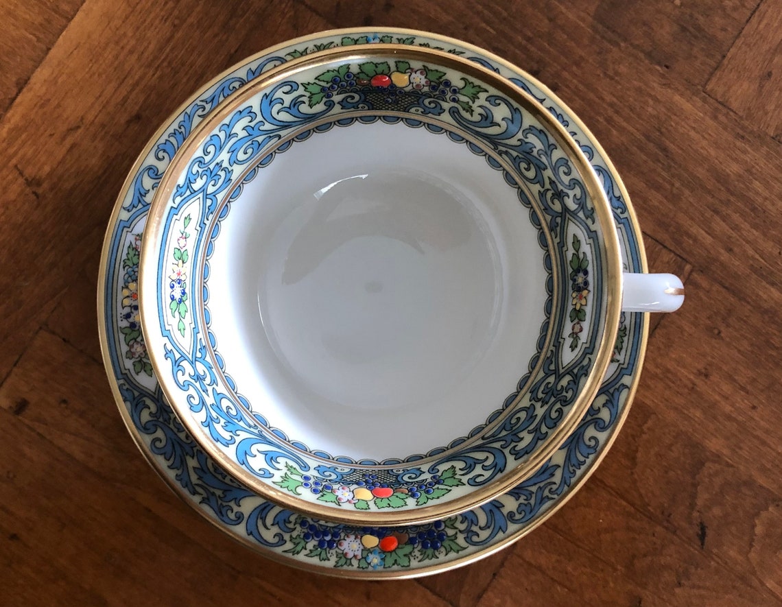 Lenox Presidential China autumn Pattern With Blue - Etsy