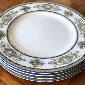 Mikasa victorian Crest Pattern HK305 Set of Four - Etsy