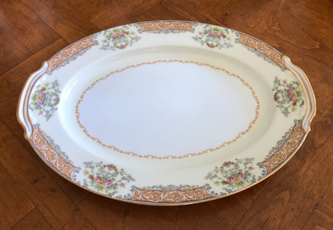 Vintage Noritake Occupied Japan Pattern N851 - Small Oval Serving ...