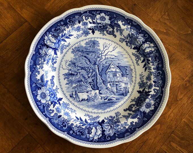 Spode “williamsburg Country Scenes" - Woodland Cottage - English ...