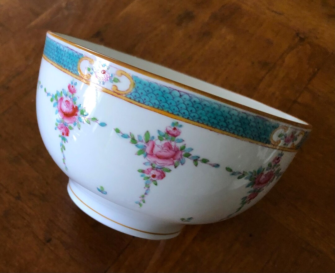 Antique Minton “persian Rose” (pattern B838) - Cranberry Bowl - Etsy