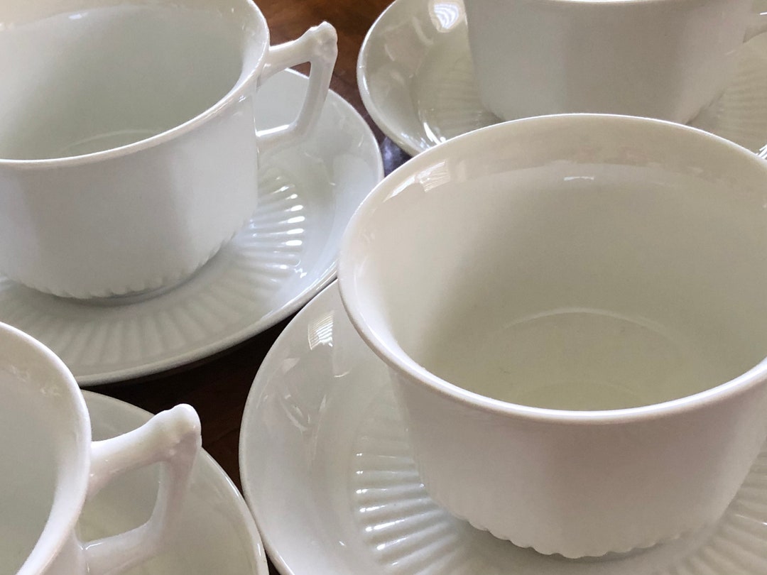 Vintage Adams "empress" - Four Teacups and Four Saucers - Etsy
