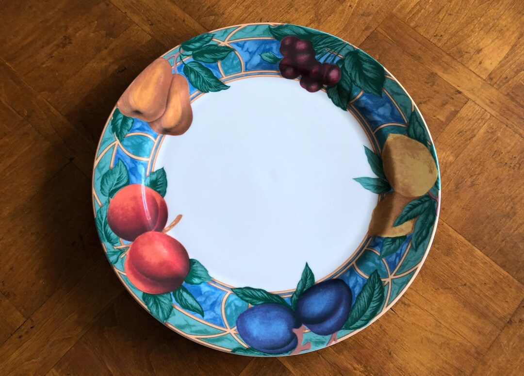Vintage Victoria & Beale "forbidden Fruit" - Round Platter or Chop ...