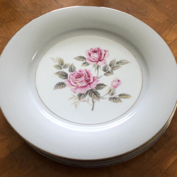 Rose Pattern China - Etsy