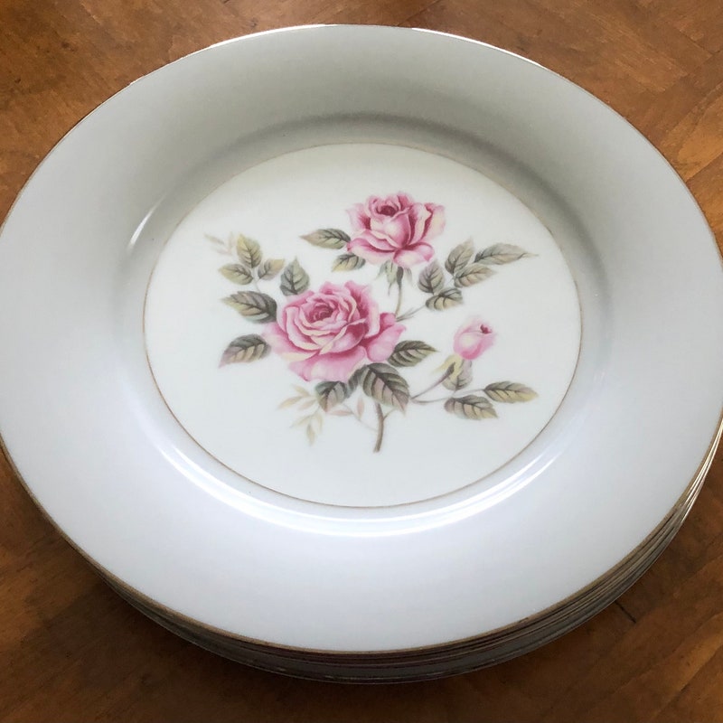 Rose Pattern China - Etsy