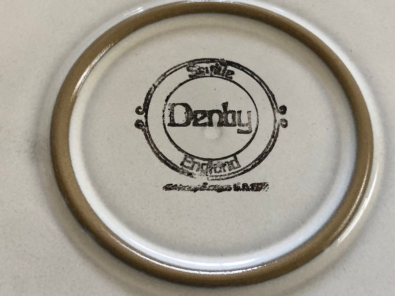 Vintage Denby Langley English Pottery "seville" - Set of Two Salad ...