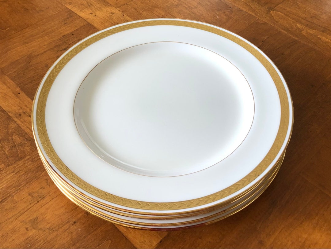 Vintage Minton (pattern H1916) - Set of Four Luncheon Plates - Etsy