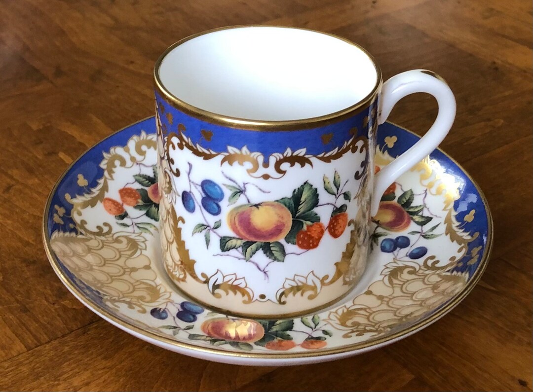 Spode orchard Single Demitasse Cup With Saucer, the Cabinet Collection ...