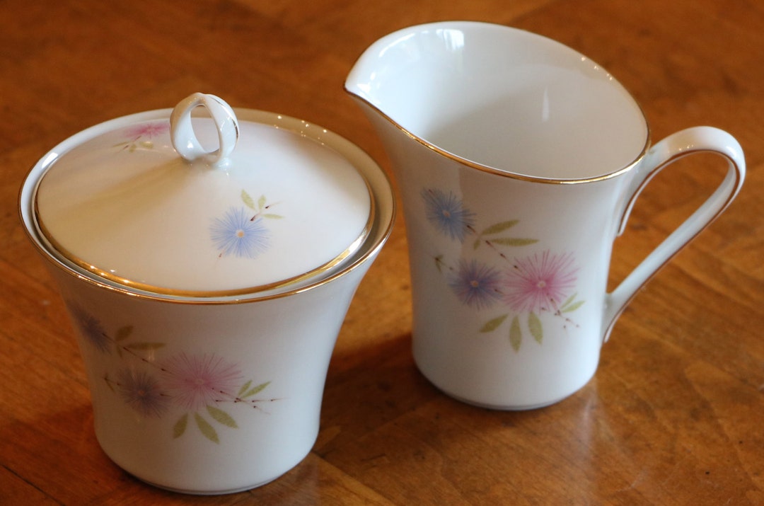 Vintage Zeh Scherzer (pattern 7042) - Cream and Sugar Set, Creamer ...