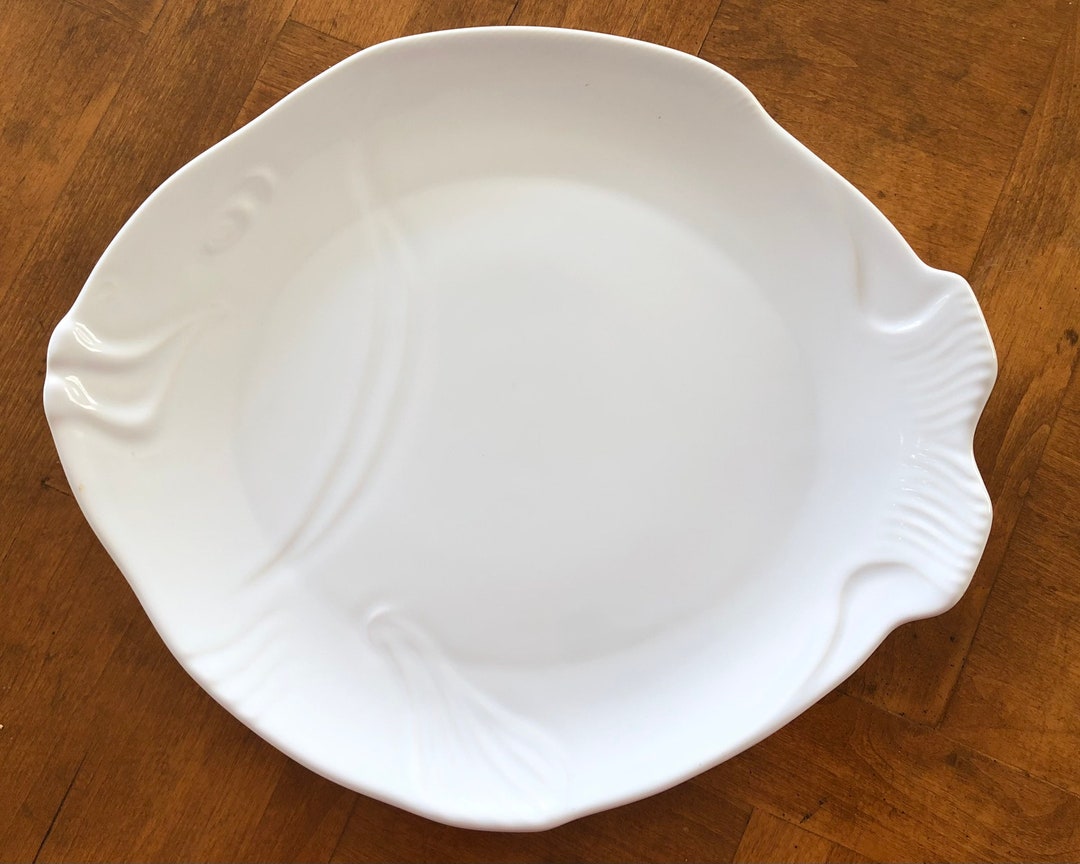 Revol La Porcelaine france Fish Shaped Platter - Etsy