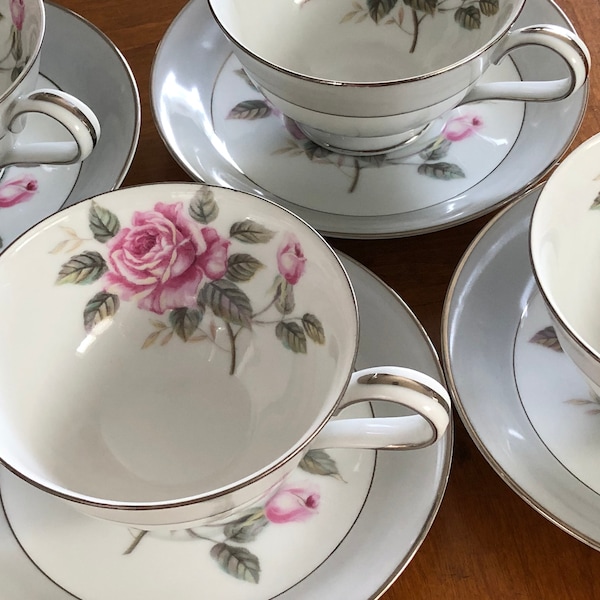 Rose Pattern China - Etsy