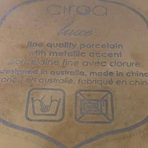 Ciroa Luxe Set of Four Appetizer Plates, Gold Floral and Bird-theme ...