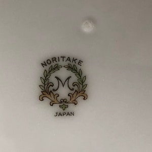 Noritake M Mark Unknown Pattern - Round Covered Serving Bowl, Tea Party ...