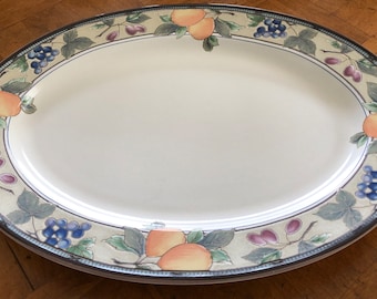 Mikasa Intaglio Garden Harvest Serving Platter 12 3/4 - Etsy