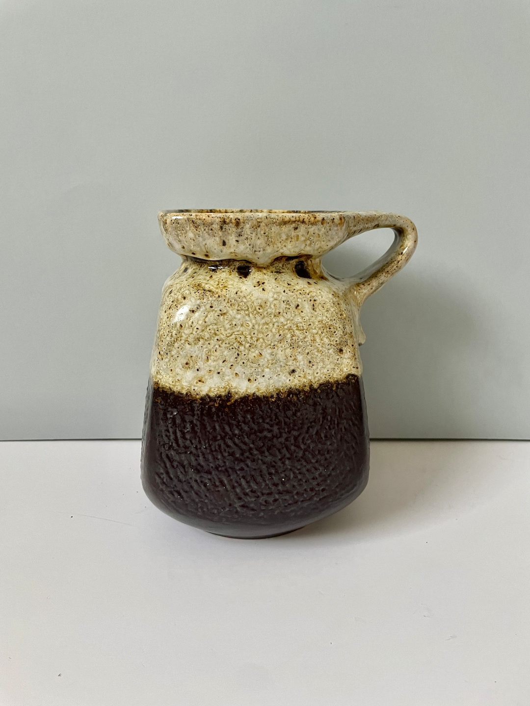 Vintage West German JASBA Keramik Vase Brown Khaki Rare Vase N 315 13 ...