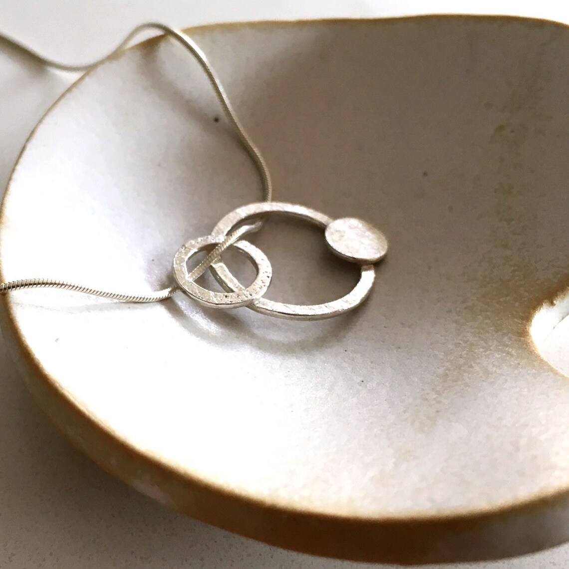 Planets Silver Pendant - Etsy