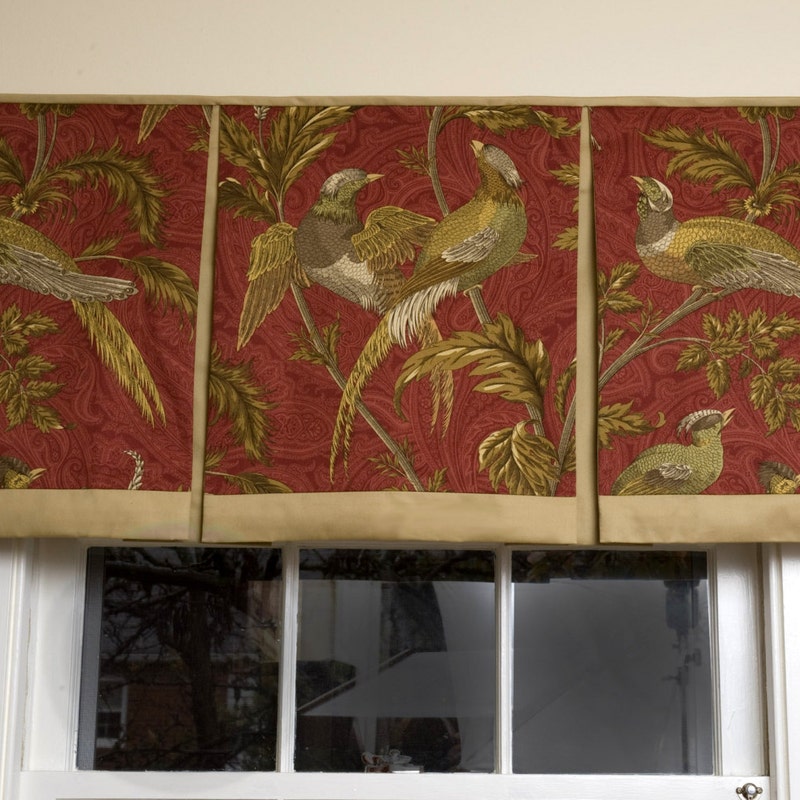 Box Pleat Valance - Etsy