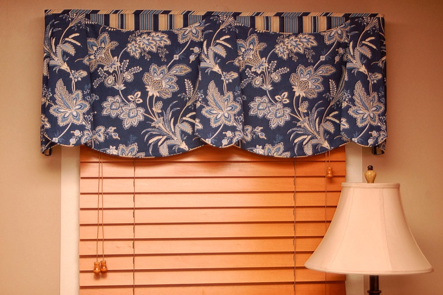 Custom Valance JORDAN Hidden Rod Pocket Valance Fits 32 - Etsy