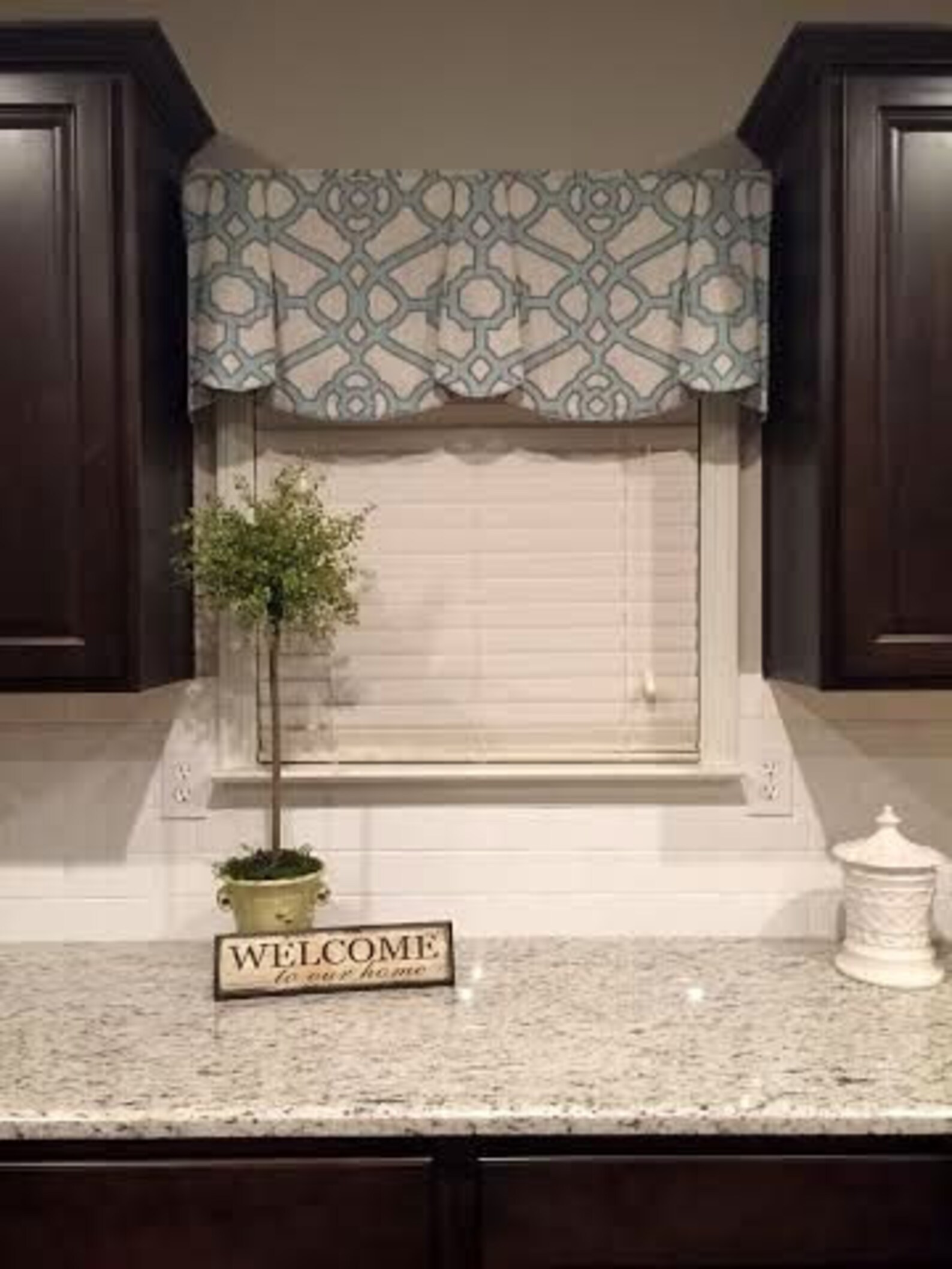 Window Valance Custom PEYTON Hidden Rod Pocket Valance Fits - Etsy