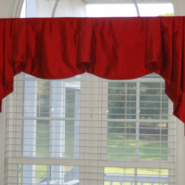 Valance With Jabots - Etsy