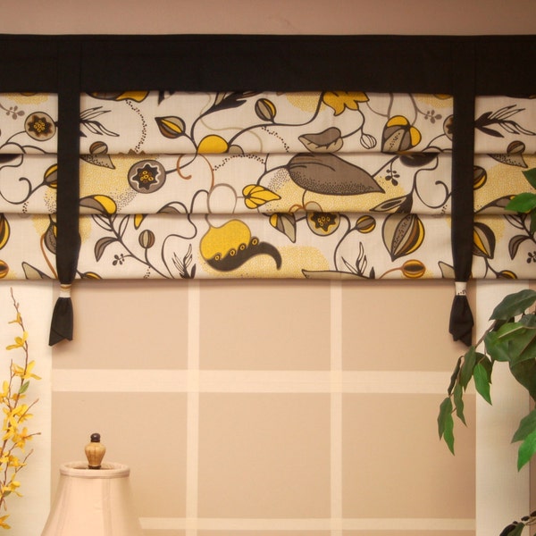 Roman Shade Valance - Etsy