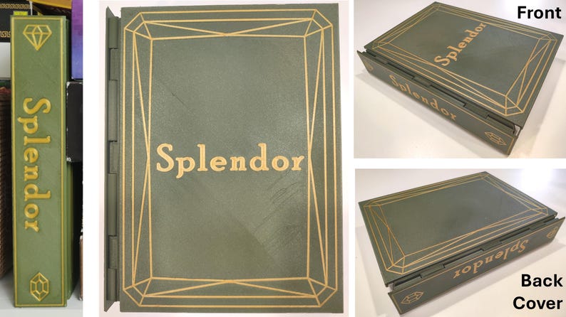 STL Files: Unofficial Case, Board, and Organizer for Splendor - Etsy