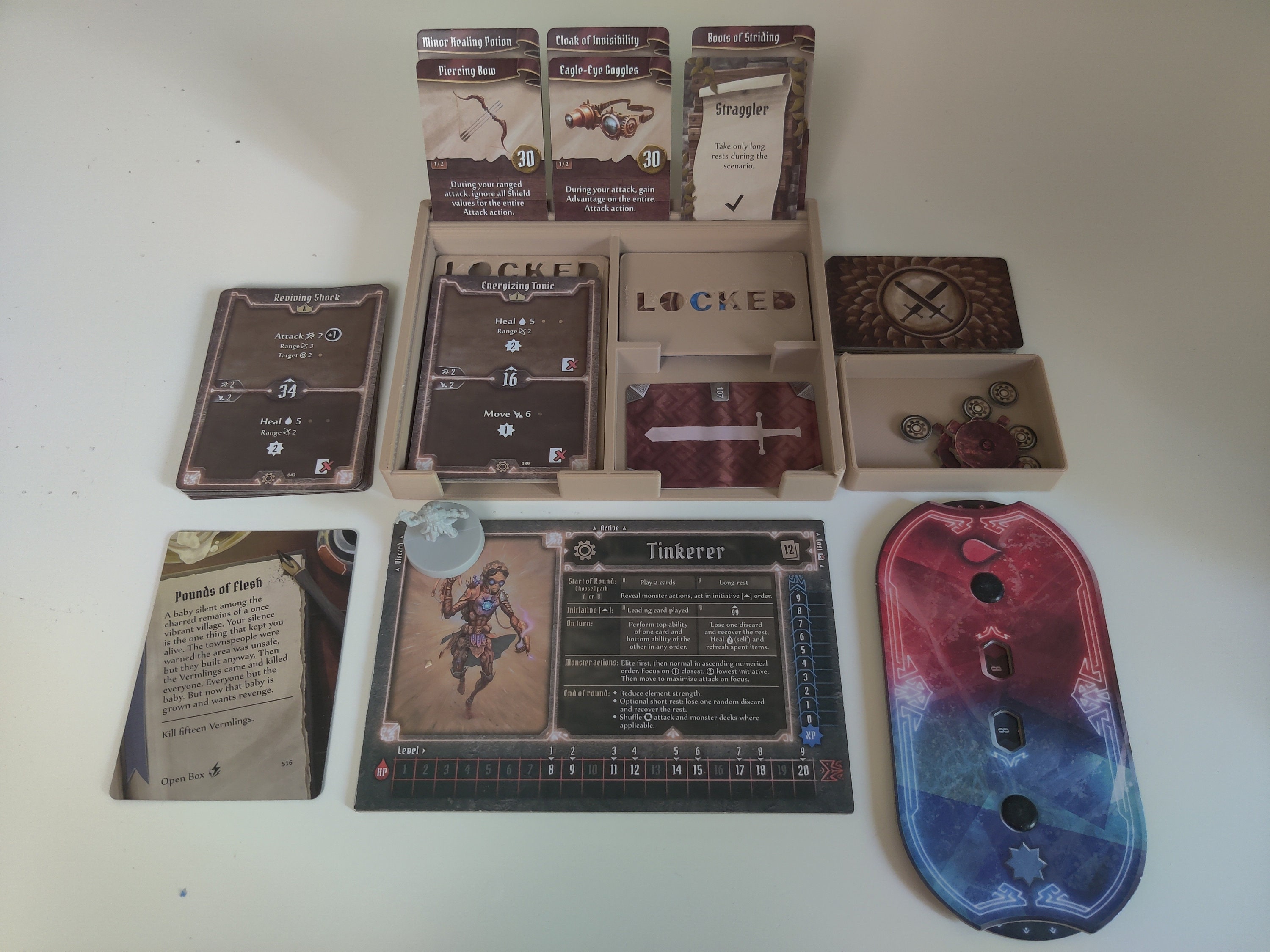 STL Files for Unofficial Gloomhaven 1st Edition Organizer 3DP - Etsy