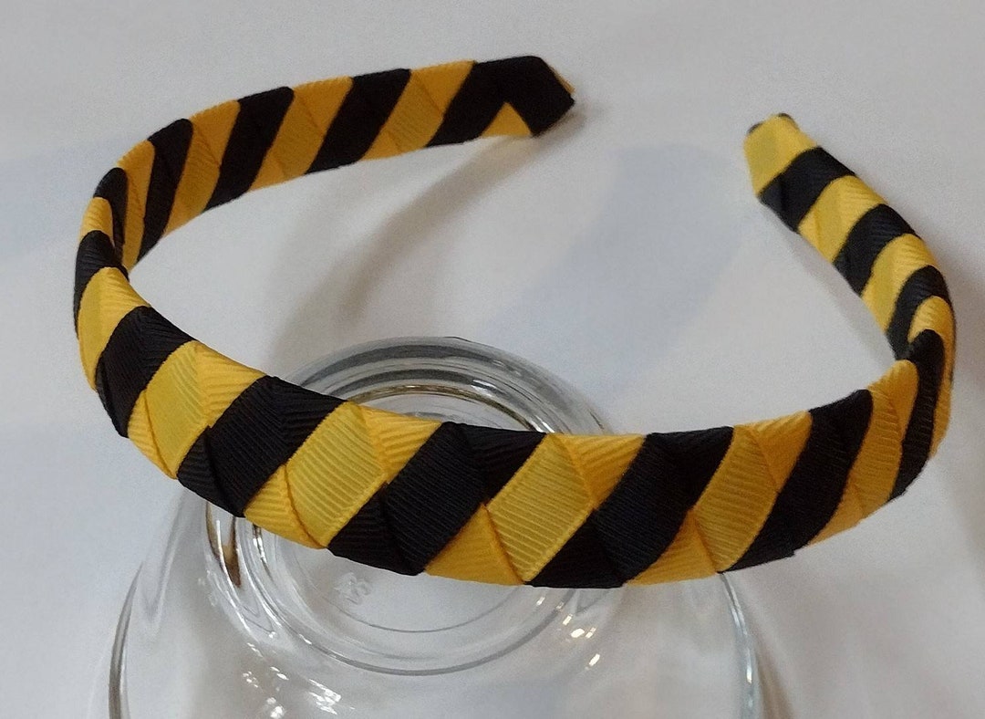 Pittsburgh Pirates Baseball Team Colors Black and Yellow Gold Grosgrain ...