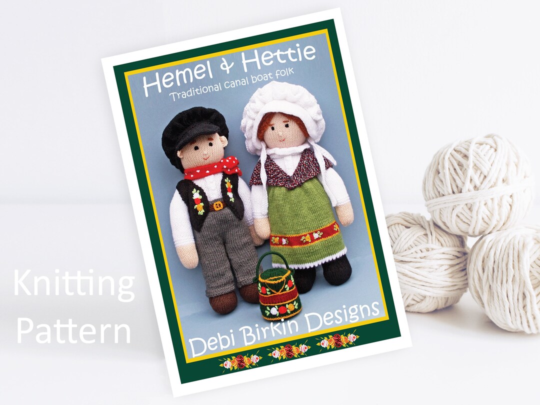 Knitting Pattern for Dolls, Debi Birkin Patterns, PDF Digital Download ...