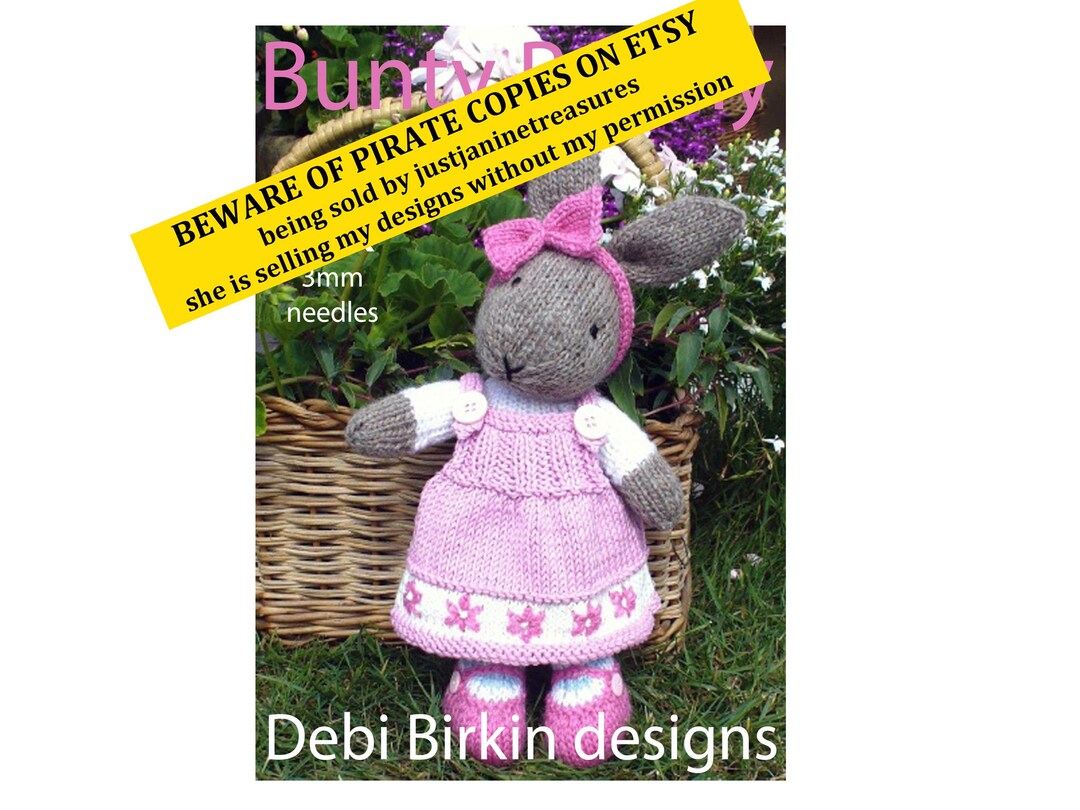 Knitting Pattern for Toys, Debi Birkin Patterns, PDF Digital Download ...