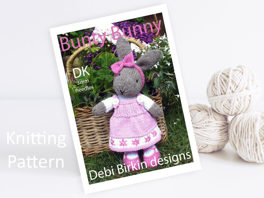 Knitting Pattern for Toys, Debi Birkin Patterns, PDF Digital Download ...