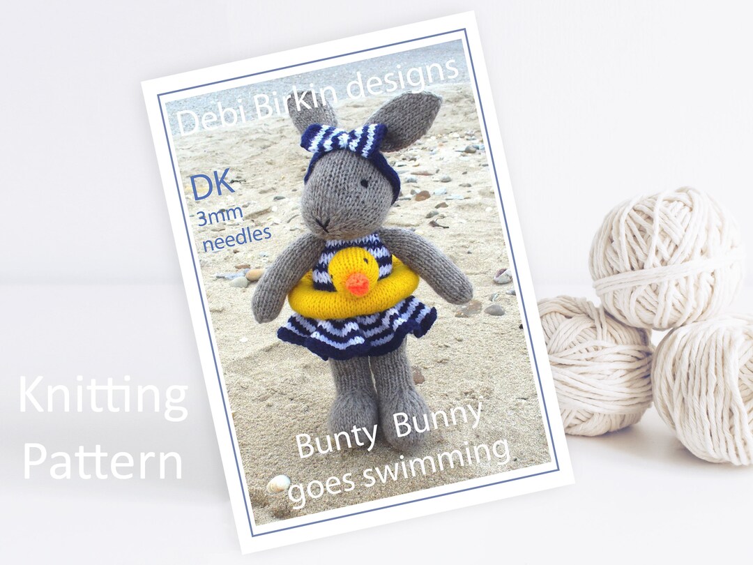 Knitting Pattern for Toys, Debi Birkin Patterns, PDF Digital Download ...