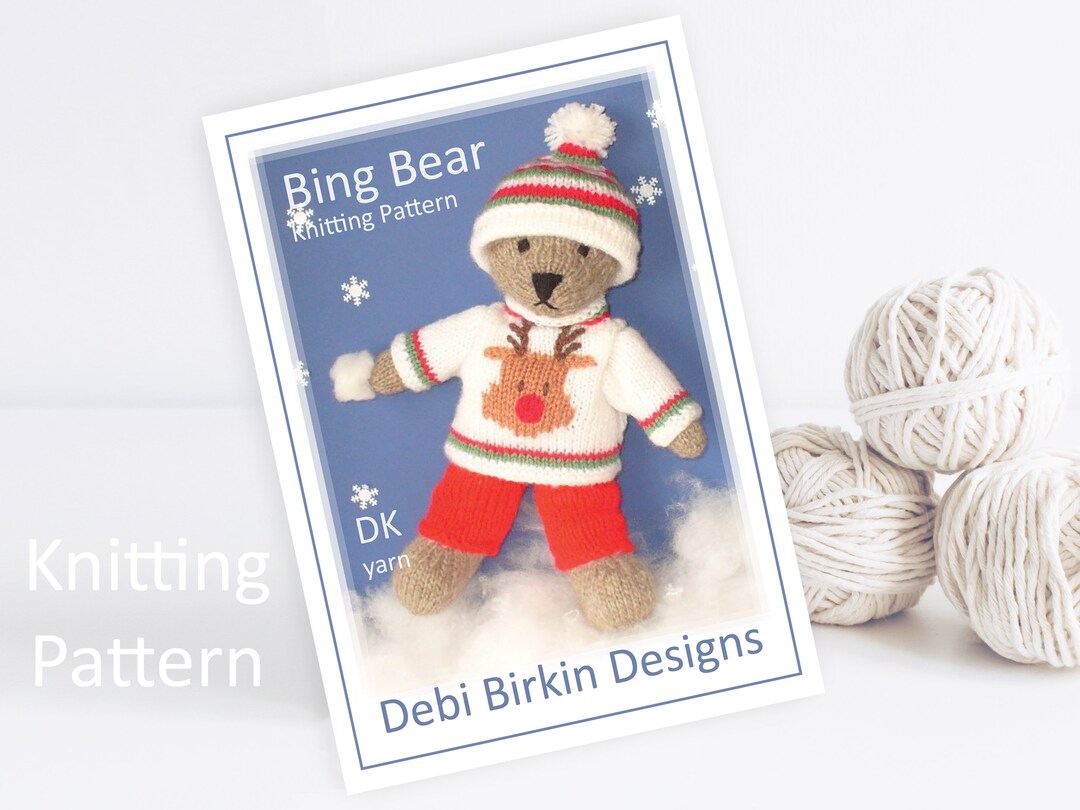 Knitting Pattern for Toys, Debi Birkin Patterns, PDF Digital Download ...