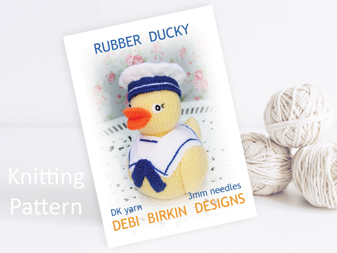 Knitting Pattern for Toys, Debi Birkin Patterns, PDF Digital Download ...